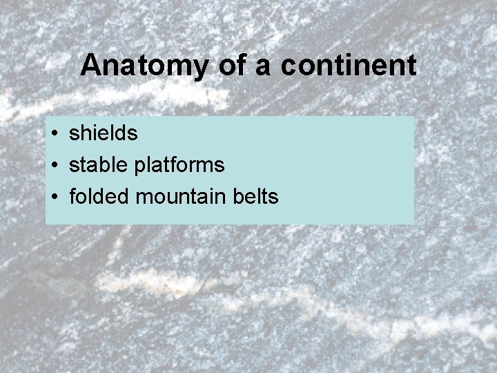 GLY 326 Structural Geology Lecture 7 The anatomy
