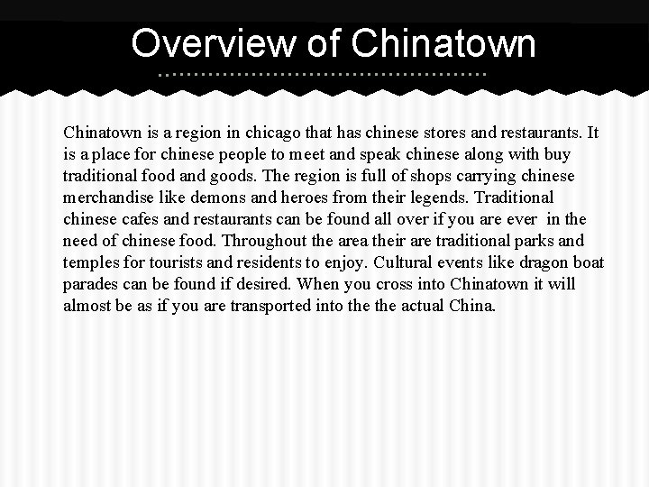 Chinatown Chicago A Travel Guide Overview of Chinatown