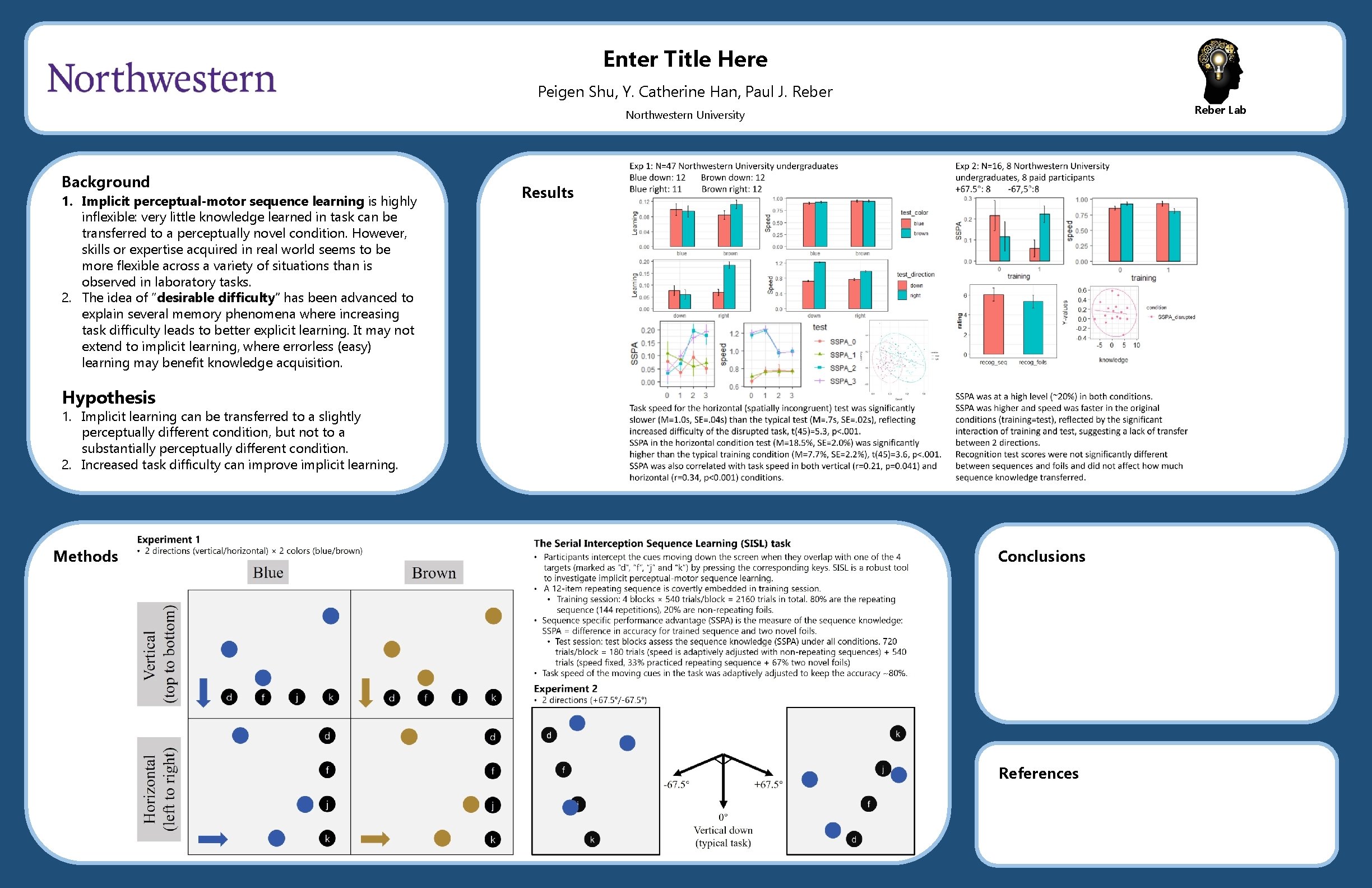 Enter Title Here Peigen Shu Y Catherine Han