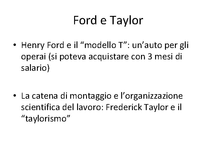 La crisi del 1929 Crollo della Borsa di