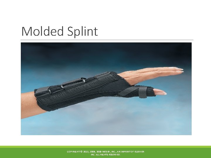 Chapter 25 Mechanical Immobilization Mechanical Immobilization Some people