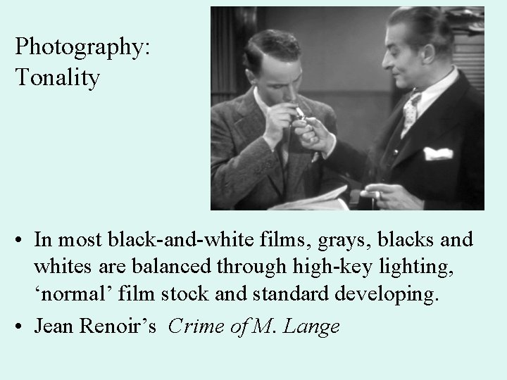 Introduction to Film Studies Miseenscne Lighting In Colour