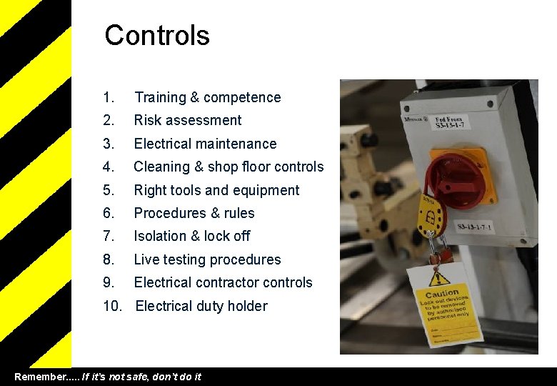 The invisible killer electrical safety in the food