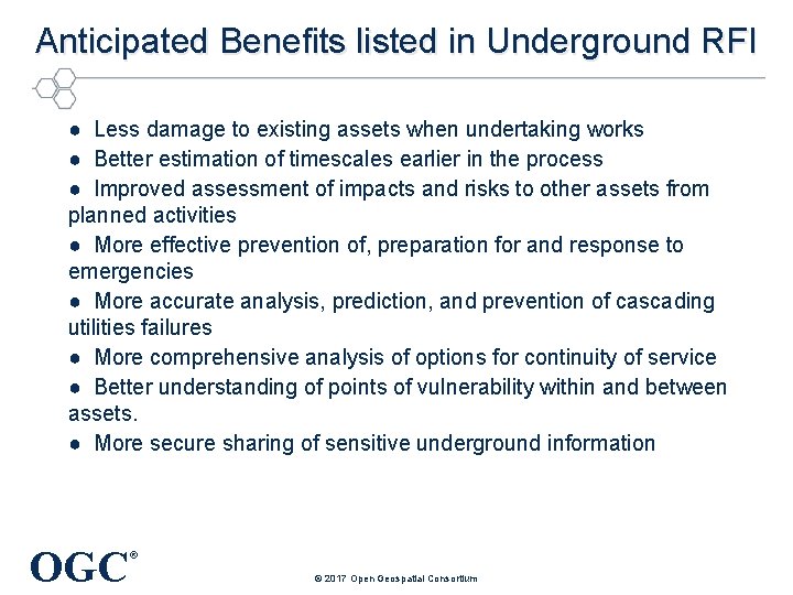 Concept Development Underground Infrastructure Mapping and Modeling George