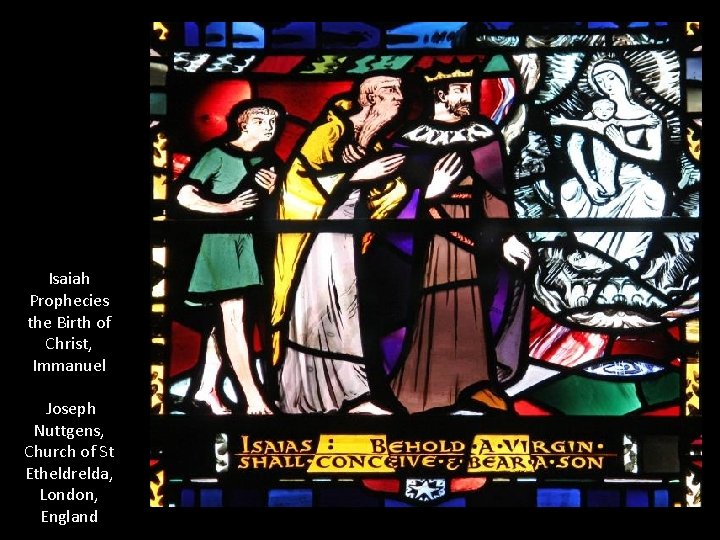 Annunciation of the Lord Year B Isaiah 7