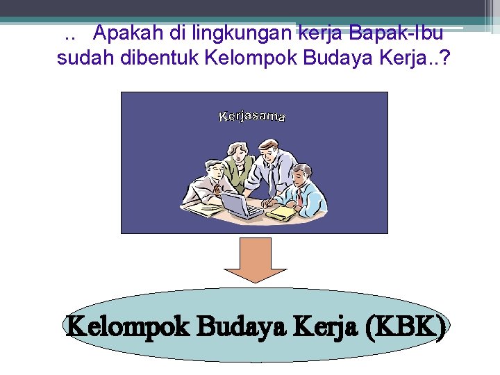 POTRET SEBAGIAN PNS BUDAYA KERJA APARATUR BIRO ORGANISASI