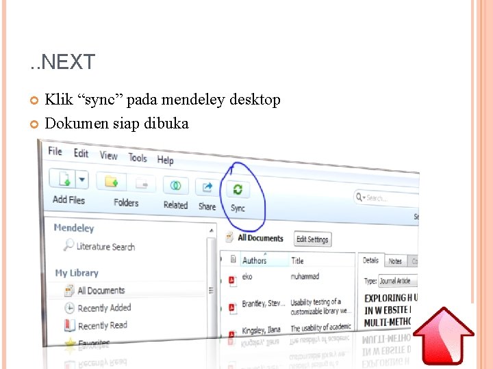 TUTORIAL MENDELEY PERPUSTAKAAN UNIVERSITAS MUHAMMADIYAH YOGYAKARTA Novy ...