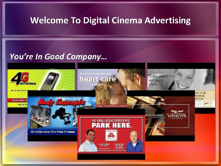 Design Innovation Digital Cinema Advertising What is Digital