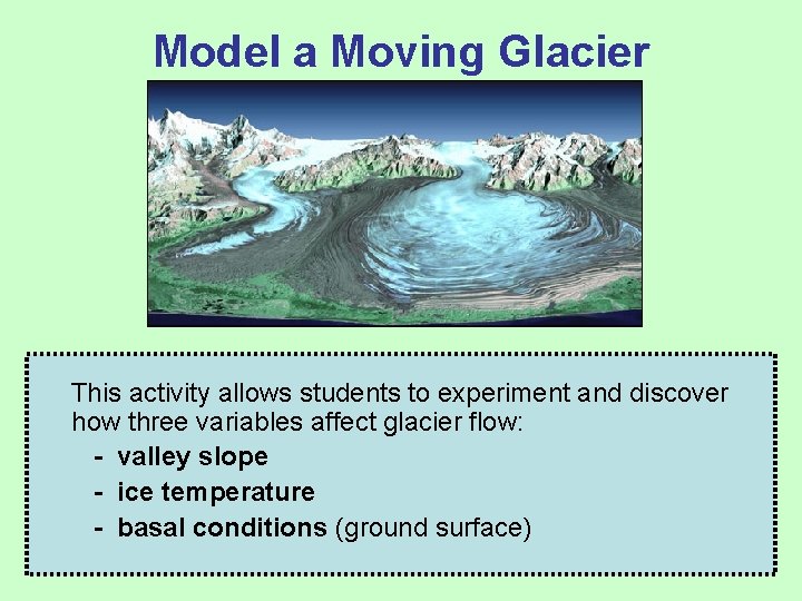 Cool Science from Cold Places Classroom Activities to
