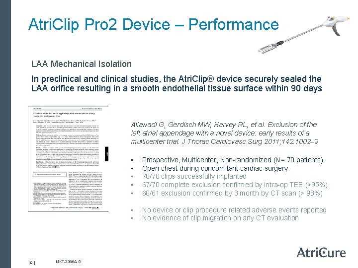 Atri Clip PRO 2 TM Device Product Overview