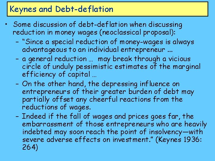 Behavioural Finance Lecture 11 Part 1 Financial Instability