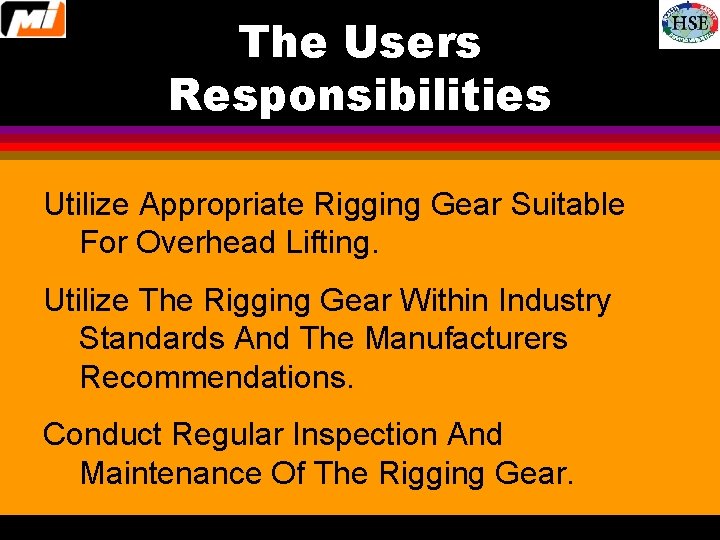 Safe Rigging Practices Know How to Do It