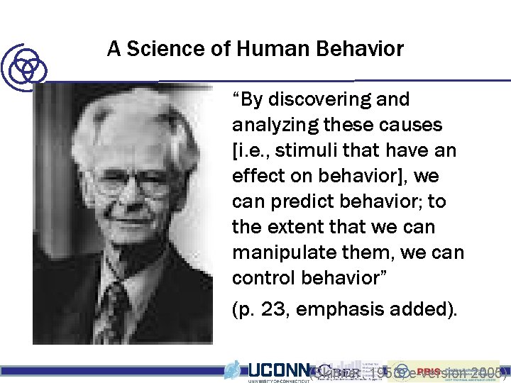 Behavioral Principles Underlying Positive Behavior Support Practices Brandi