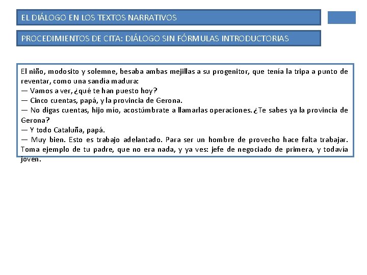 LOS TEXTOS DIALOGADOS 1 BACHILLERATO IES Miguel Cataln