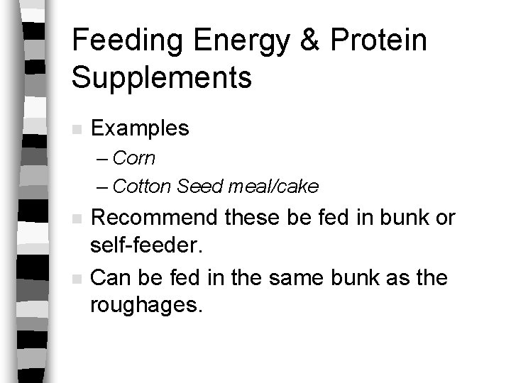 Operating Calibrating and Maintaining Feed Handling Systems Lesson