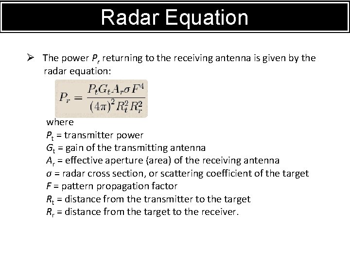 RAdio Detection and Ranging RADAR Kilauea Volcano Hawaii