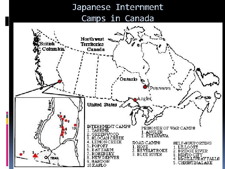 JAPANESE INTERNMENT IN CANADA DURING WORLD WAR II