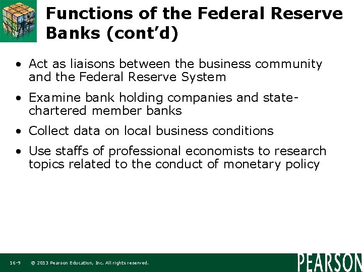 Chapter 16 Central Banks and the Federal Reserve