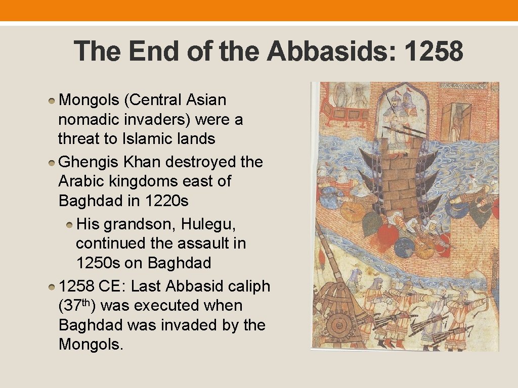 Abbasid Decline and the Spread of Islam to