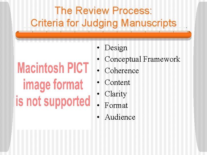 Tips for Publishing Qualitative Research Sandra Mathison University