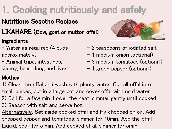 Reverse Poster 4 1 Cooking nutritiously and safely