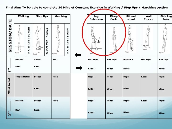 Ex prescription and FITT principles Interpretationshome exercises in