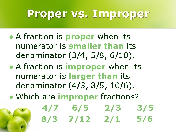 Fractions The Basics Ms Daviss Ms Hillmans 5