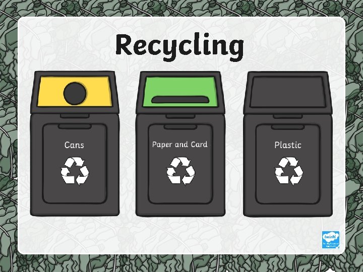 Recycling Aim WALT explain the process of recycling