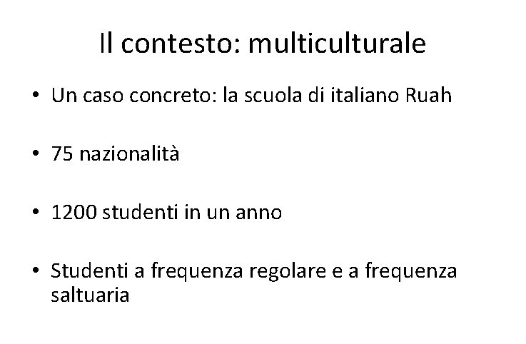 Classi multiculturali e multilivello percorsi di apprendimento ...