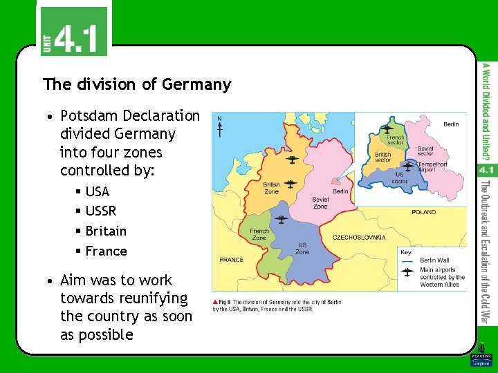 How was Europe divided up after World War
