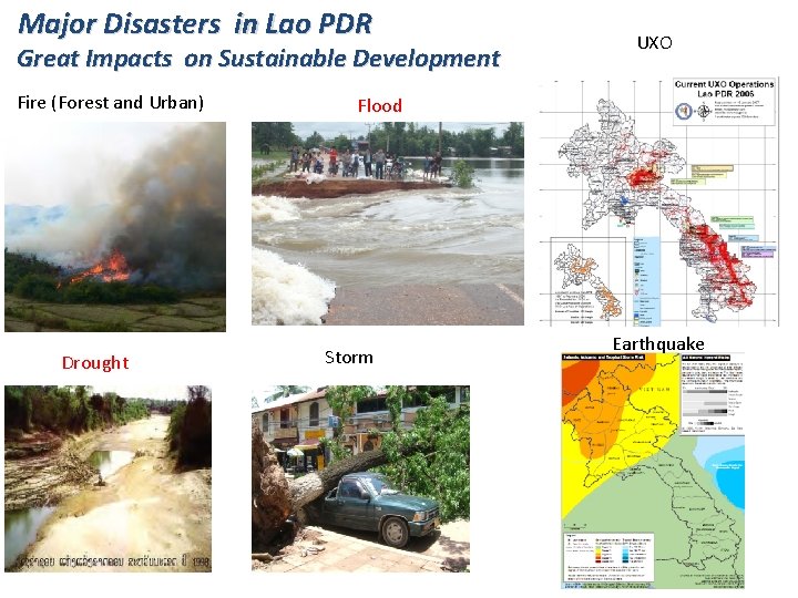 Lao PDRs Status in Disaster Risk Management for