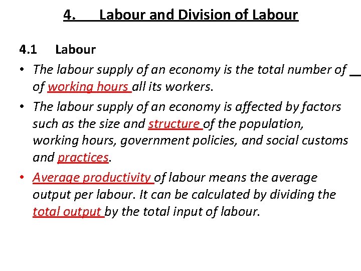 1 Basic economic concepts 1 1 The nature