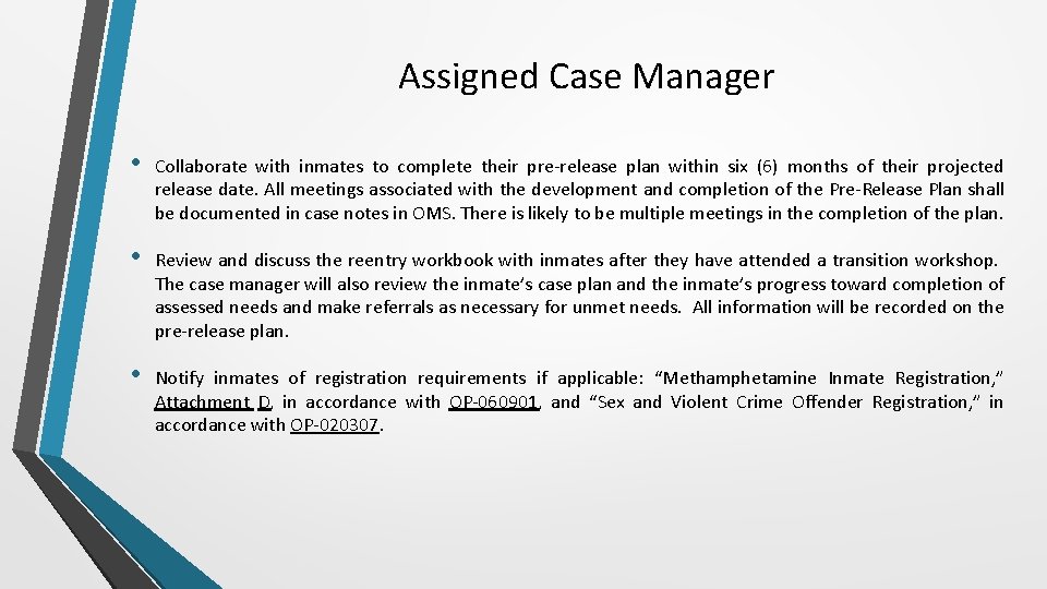 Reentry What is Reentry The reentry process begins