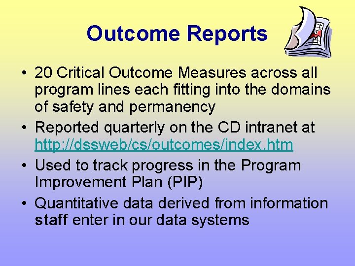 The Continuous Quality Improvement Process Empowering staff to