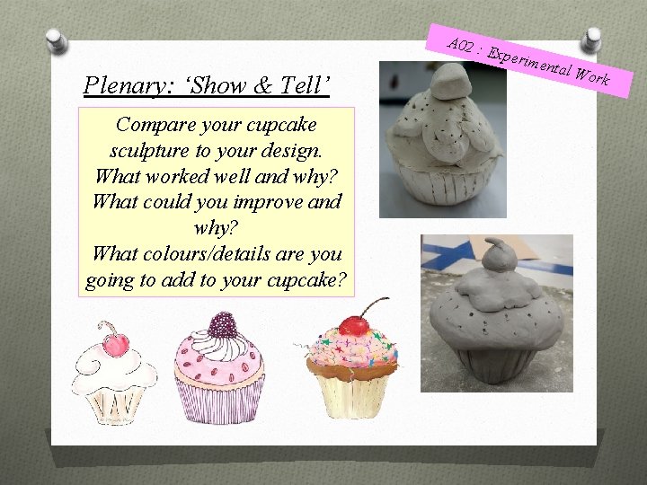 GCSE Art Food Drink Project Structure of the