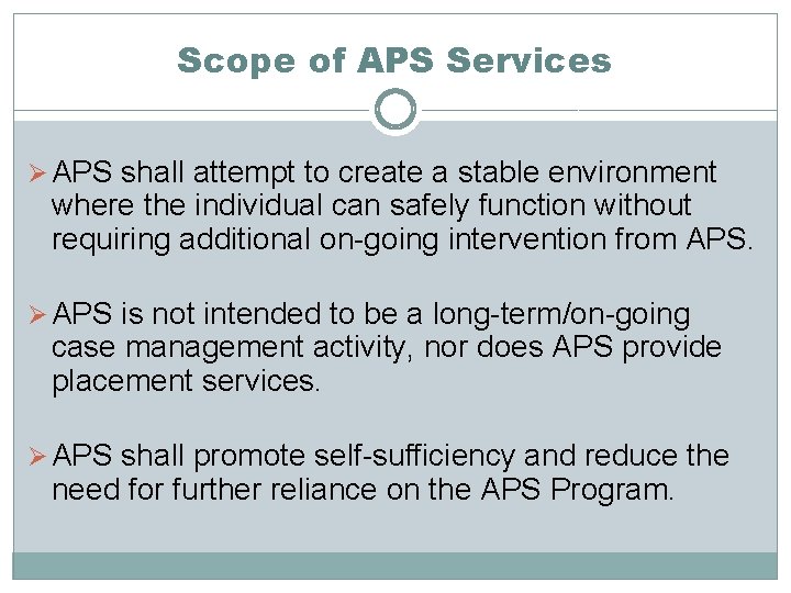 Siskiyou County Health and Human Services Adult Services