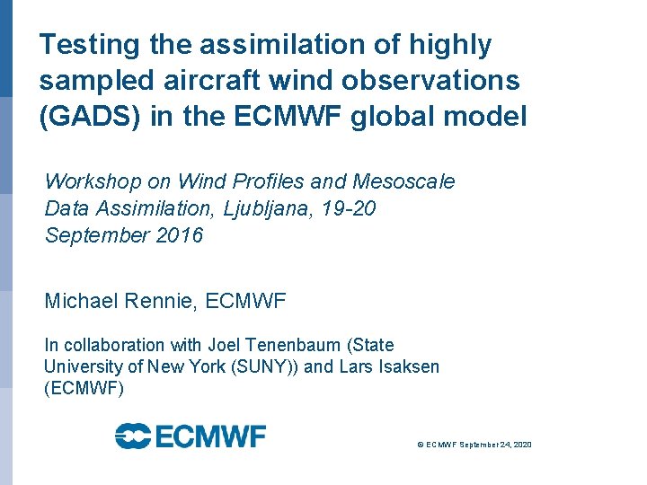 Testing the assimilation of highly sampled aircraft wind