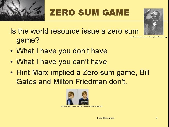 Chap 4 Resources and Environment Learning Objectives Resources