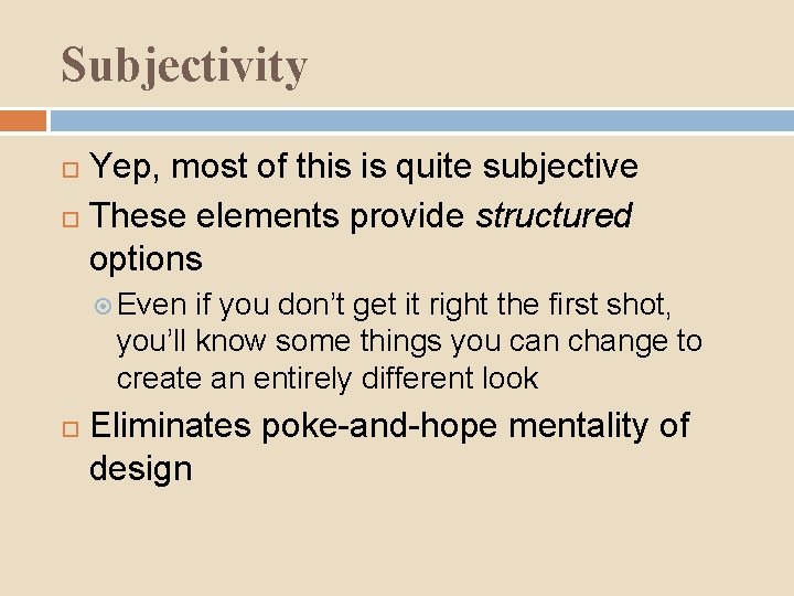 FOUR DESKTOP PUBLISHING DESIGN ELEMENTS THAT EVERYONE NEEDS
