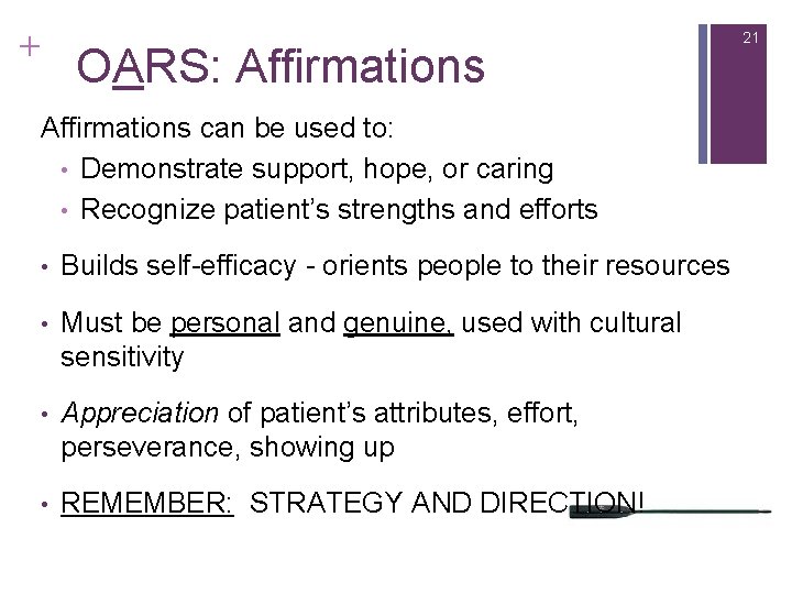 1 An Introduction to Motivational Interviewing for Nursing