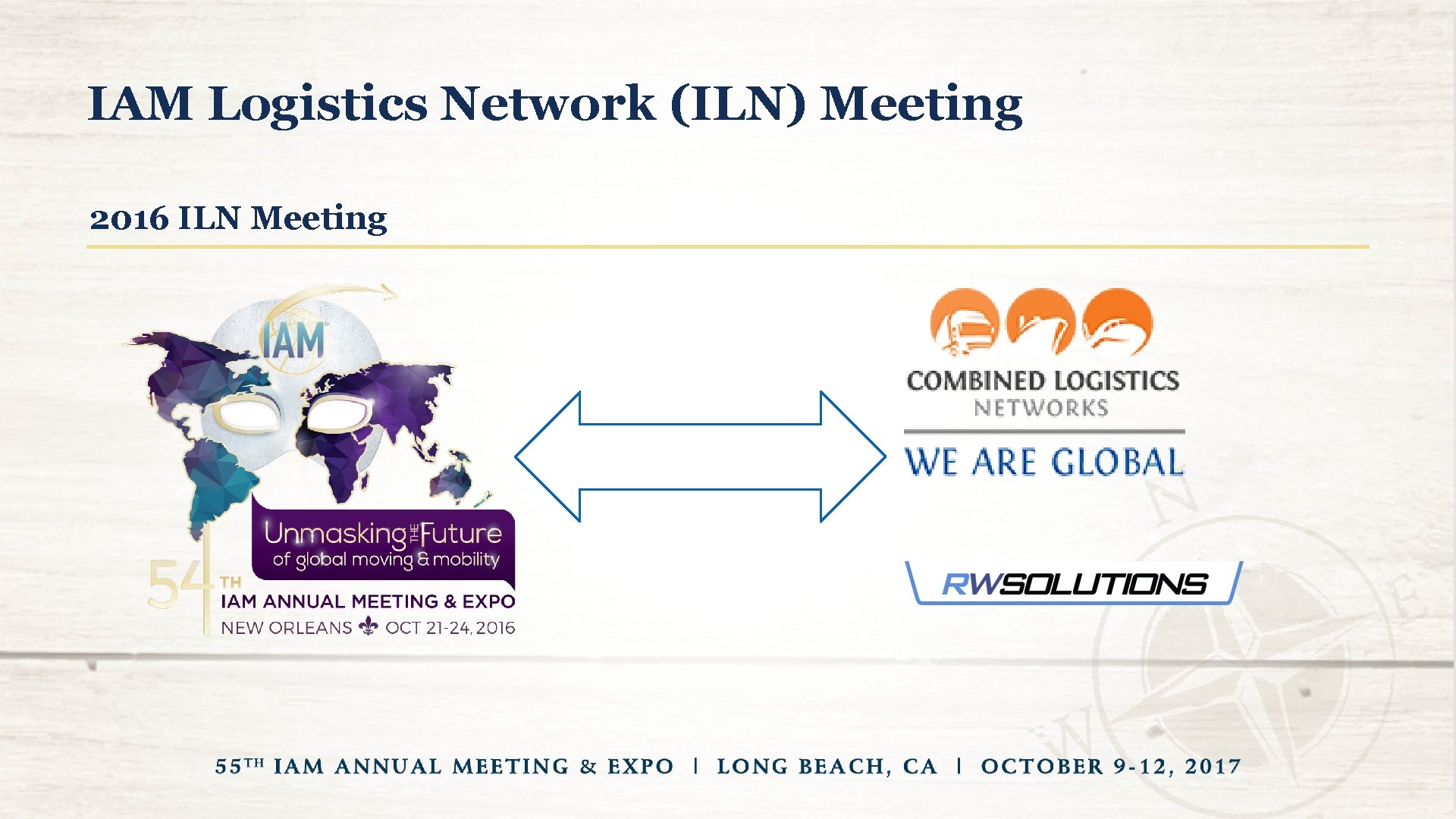 2017 IAM Logistics Network ILN Meeting Terry Head