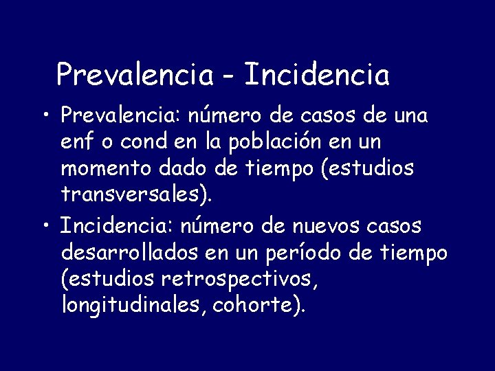 Epidemiologa de la caries Epidemiologa Estudio de la