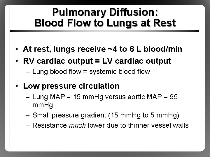 CHAPTER 7 The Respiratory System and Its Regulation