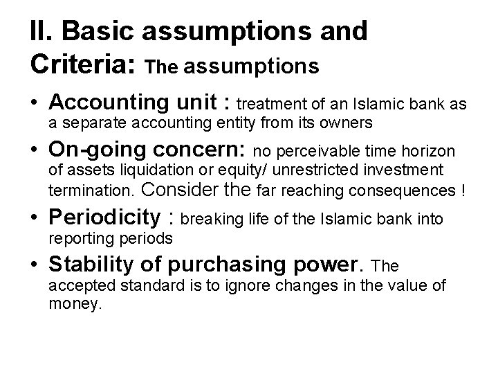 ISSUES IN ACCOUNTING STANDRADS FOR ISLAMIC FINANCIAL INSTITUTIONS
