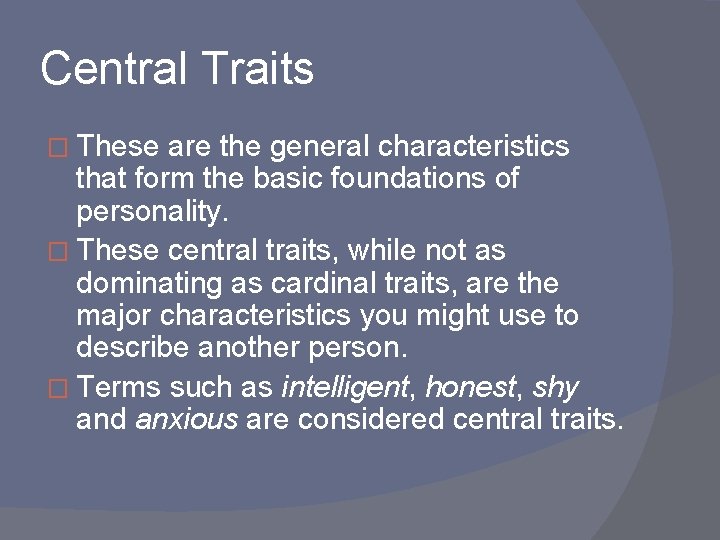 LEADERSHIP THEORY Theories 1 2 3 4 5