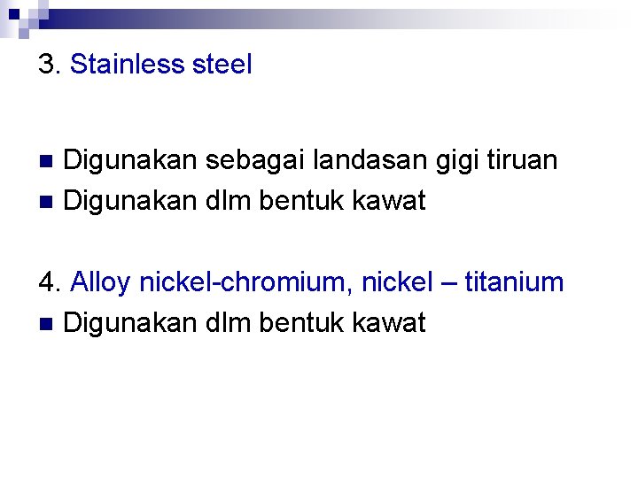 ALLOY LOGAM CAMPURAN Oleh Ir Aminatun M Si