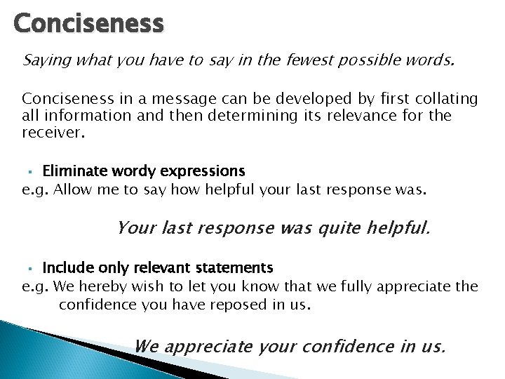 SESSION 2 Seven Cs of Business Writing Course