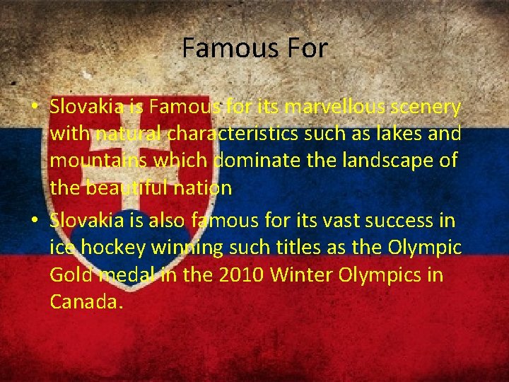 Slovakia By Aaron Byrne Map of Europe Showing