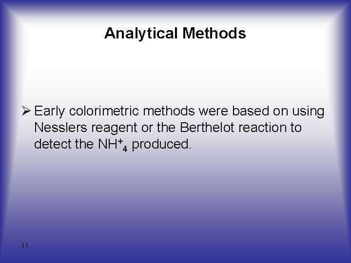 CLINICAL CHEMISTRY MLT 301 NONPROTEIN NITROGEN NPN LECTURE