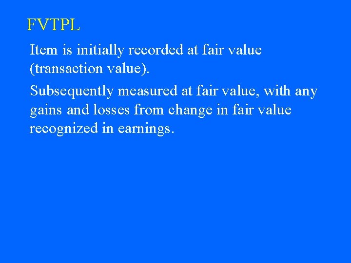 FA 2 Module 6 Current financial assets and